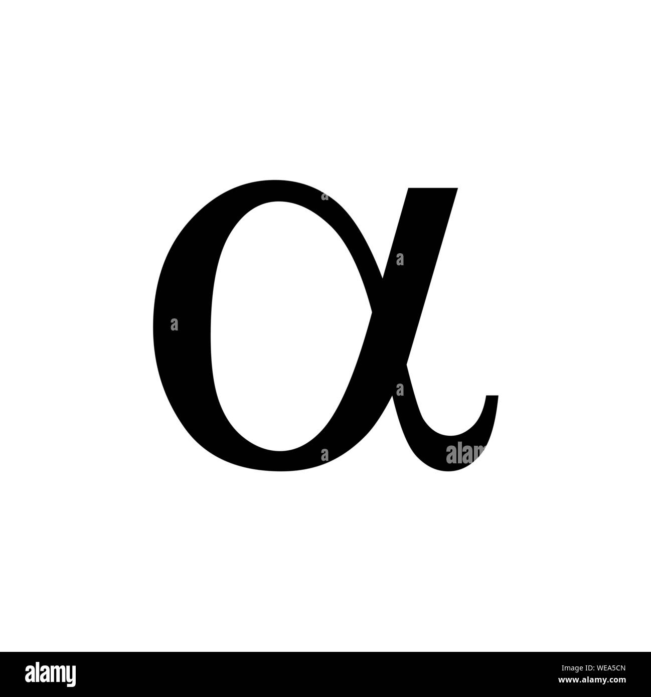 Greek letter alpha hi-res stock photography and images - Alamy