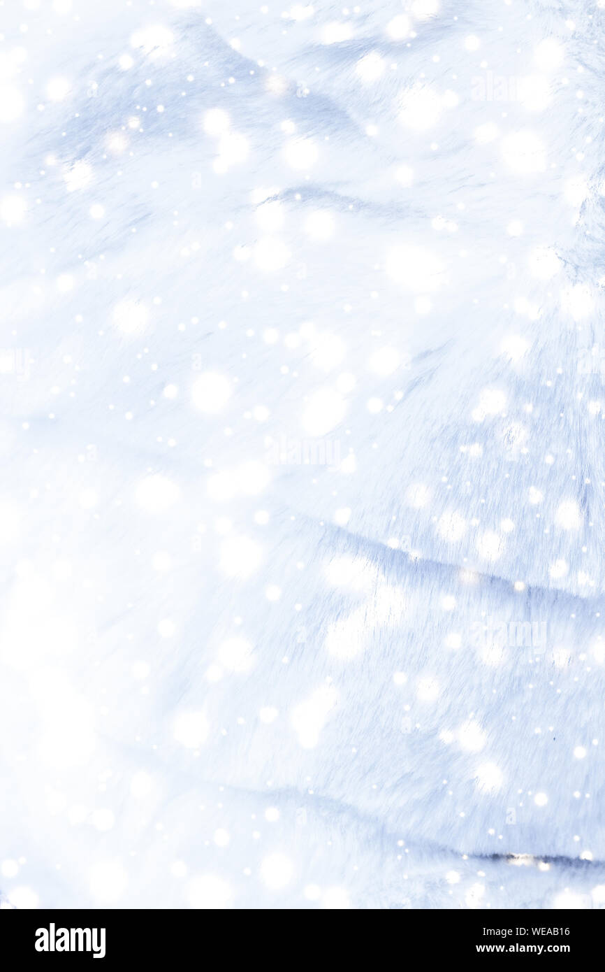 Christmas backdrop, warm winter clothing and fashion design concept ...