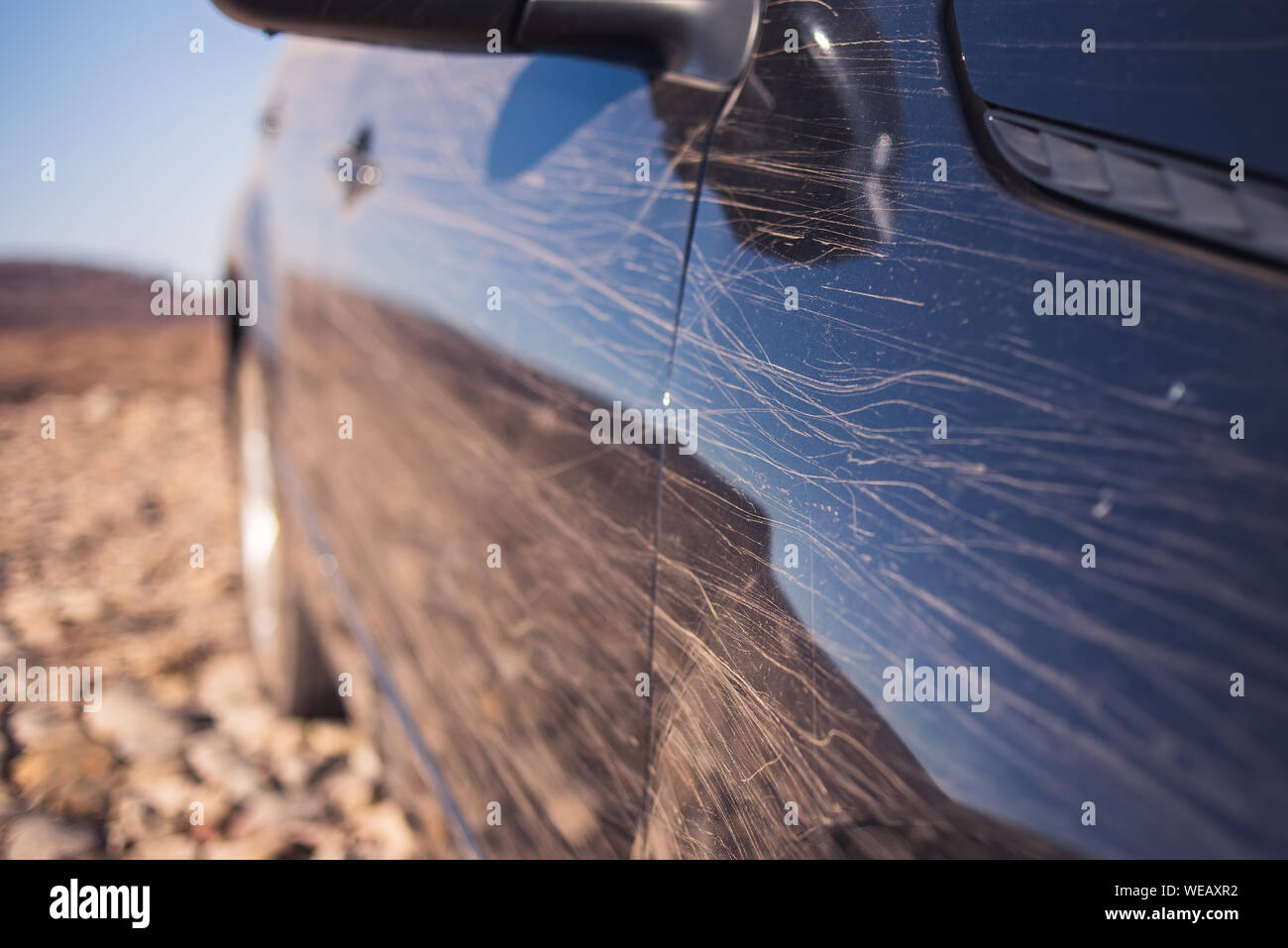 Car scratches hi-res stock photography and images - Alamy