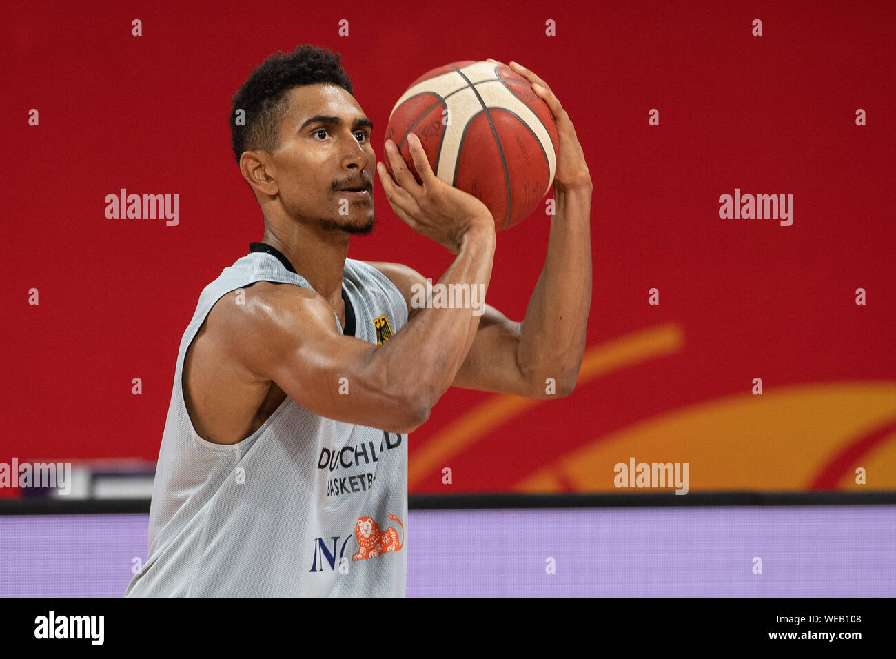 Shenzhen, China. 30th Aug, 2019. Basketball, WM, Germany, Training ...