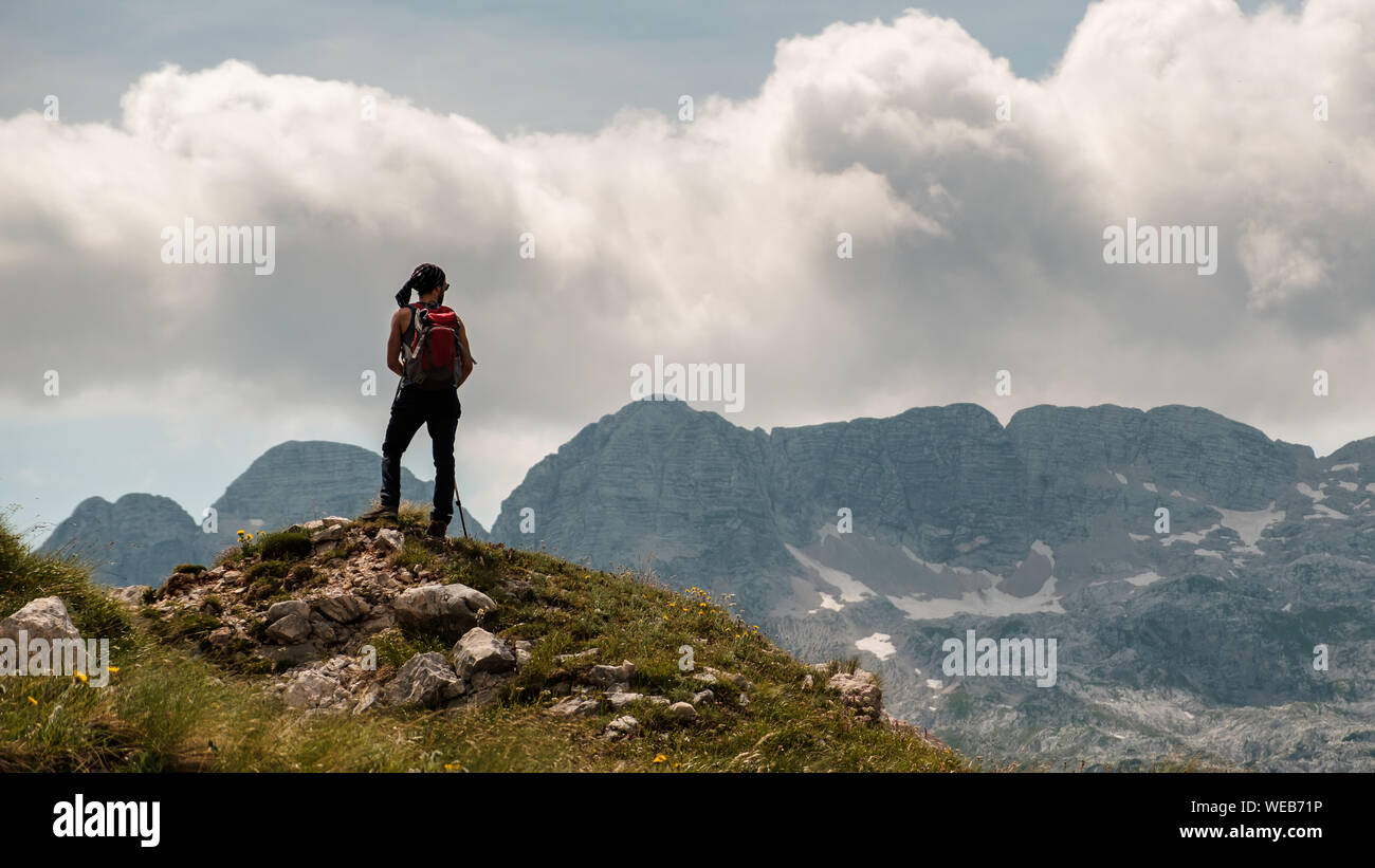 The beautiful alps of the Friuli Venezia-Giulia, perfect for trekking ...