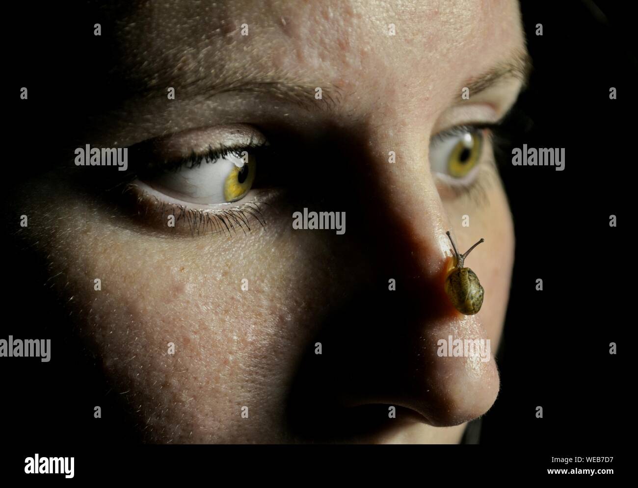 Human nose hi-res stock photography and images - Alamy