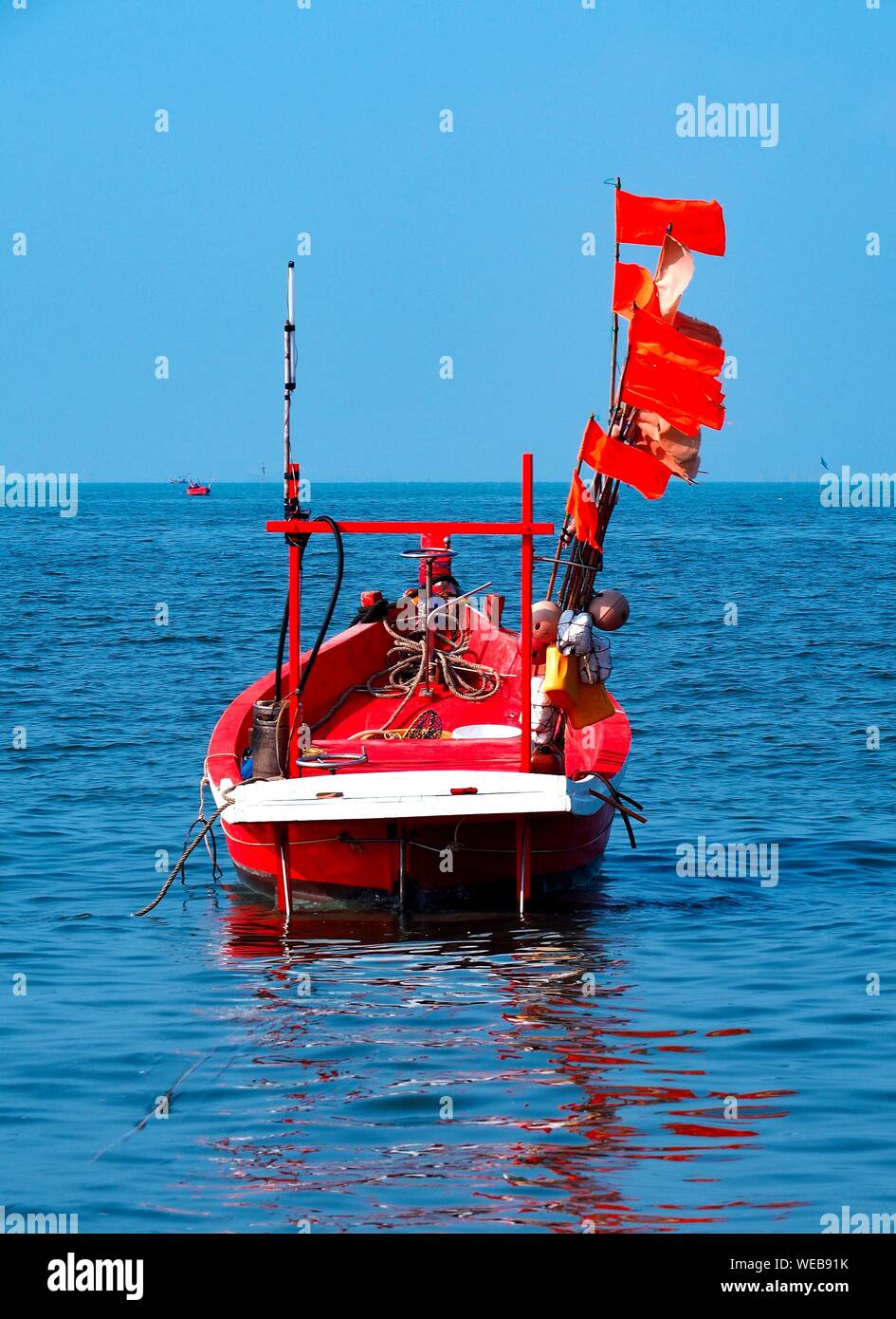 Empty fishing boat hi-res stock photography and images - Alamy