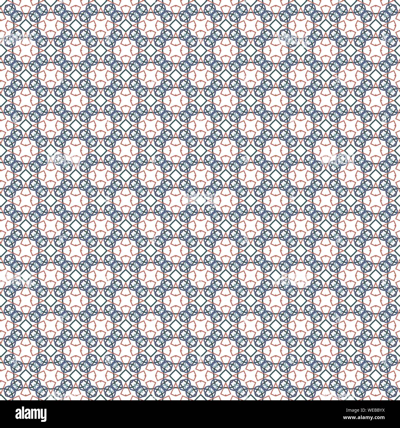 Geometric ornamental vector pattern. Seamless design texture Stock ...