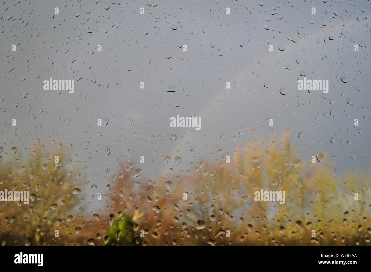Rainbow on window hi-res stock photography and images - Alamy