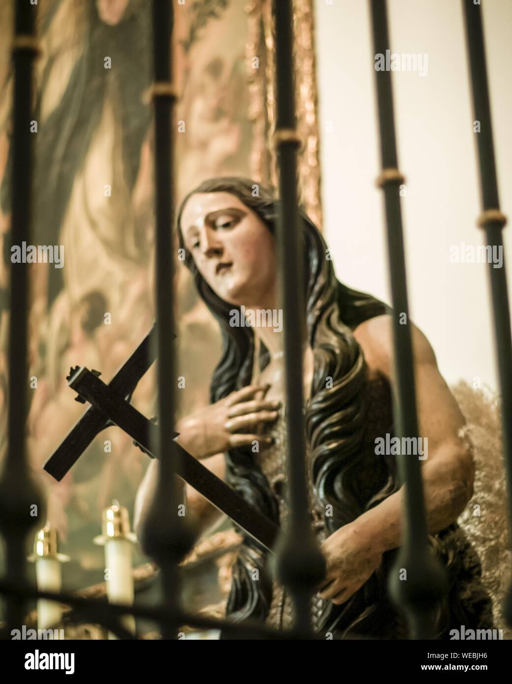 Virgin mary cross hi-res stock photography and images - Alamy