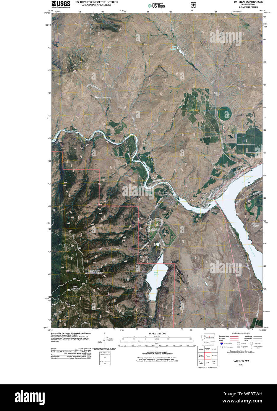 Pateros map Cut Out Stock Images & Pictures - Alamy