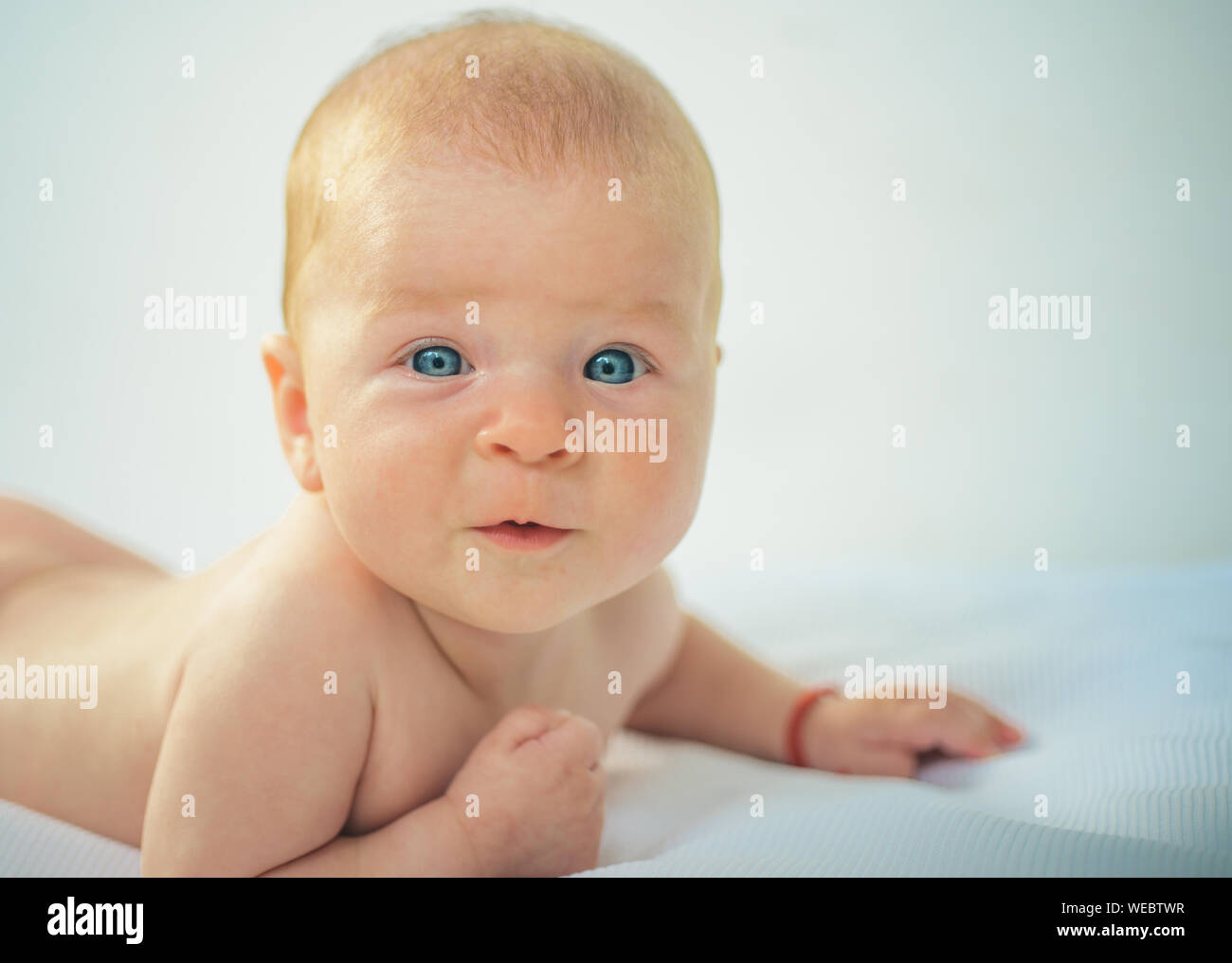 Happy newborn baby. Health care during pregnancy and childbirth ...