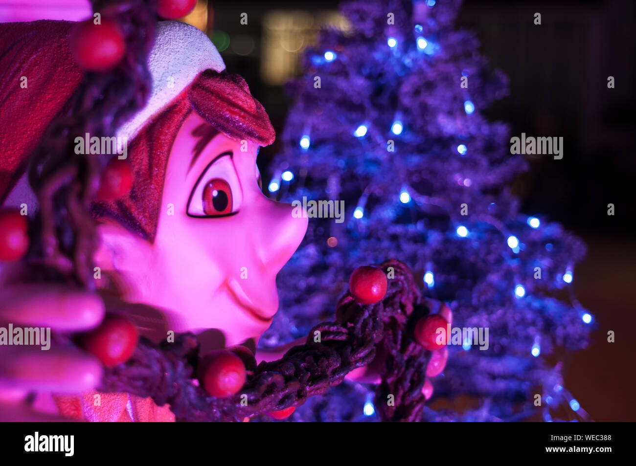 Elf christmas tree hi-res stock photography and images - Alamy
