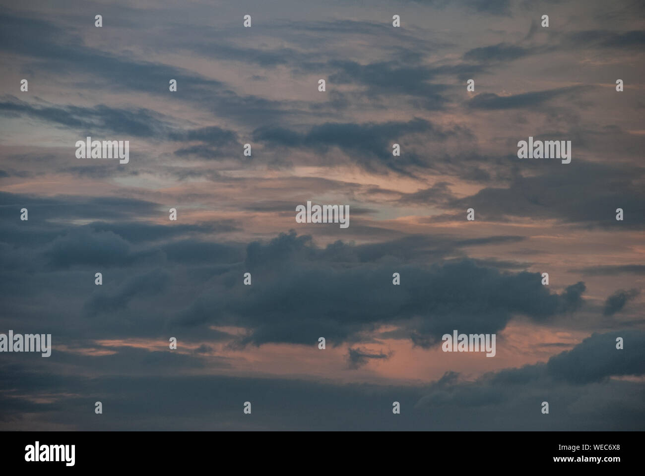 Beautiful sky with clouds background. The softness of the clouds and ...
