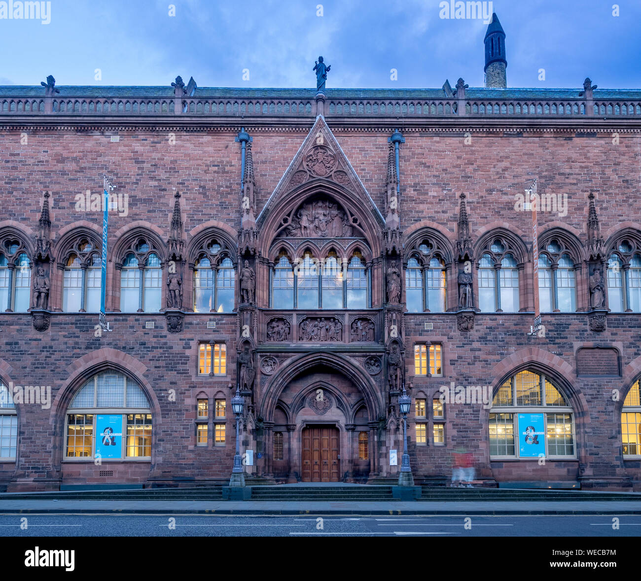 Outside the Scottish National Portrait Gallery on July 30, 2017 in ...