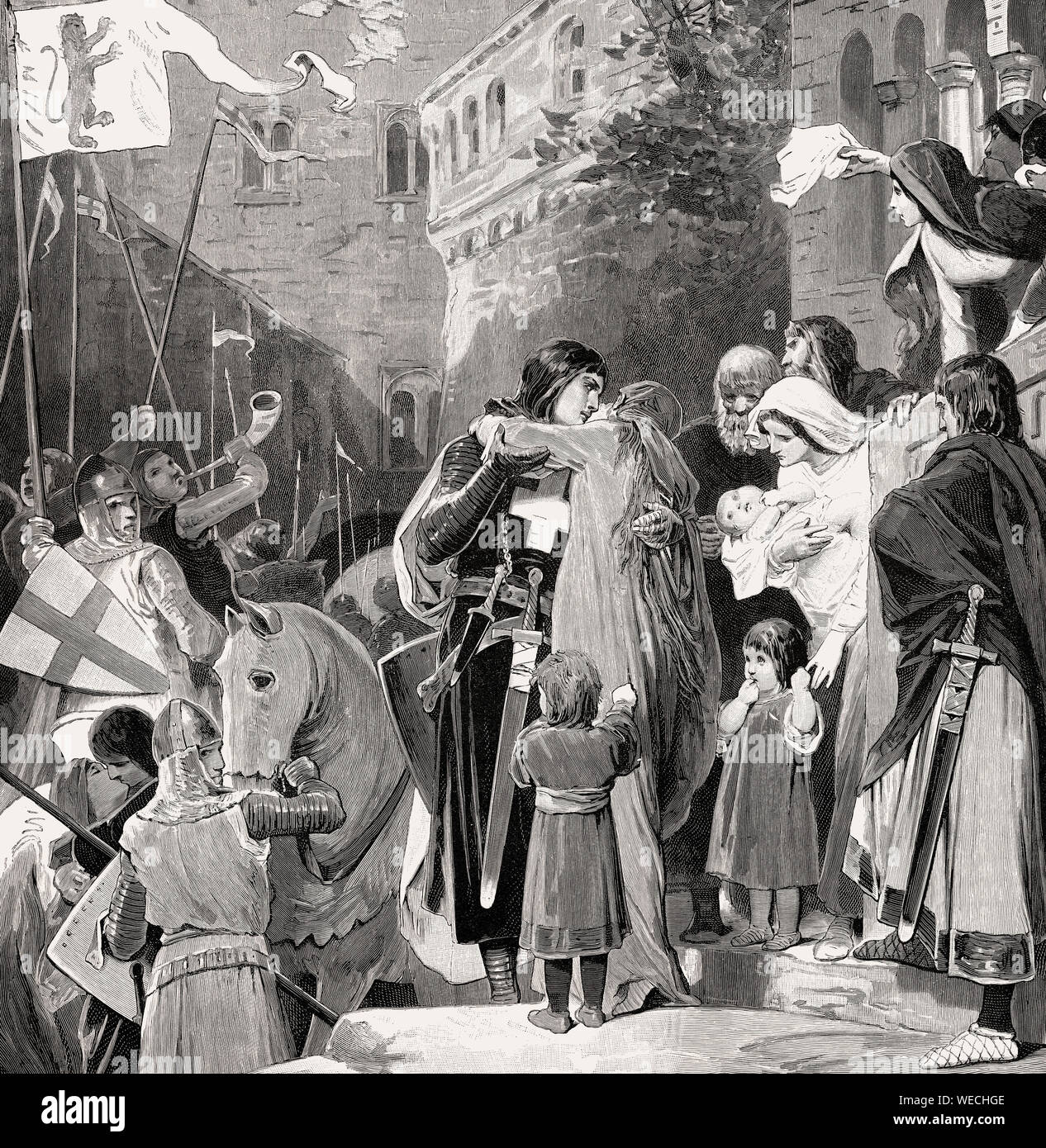 Saint elizabeth of hungary hi-res stock photography and images - Alamy