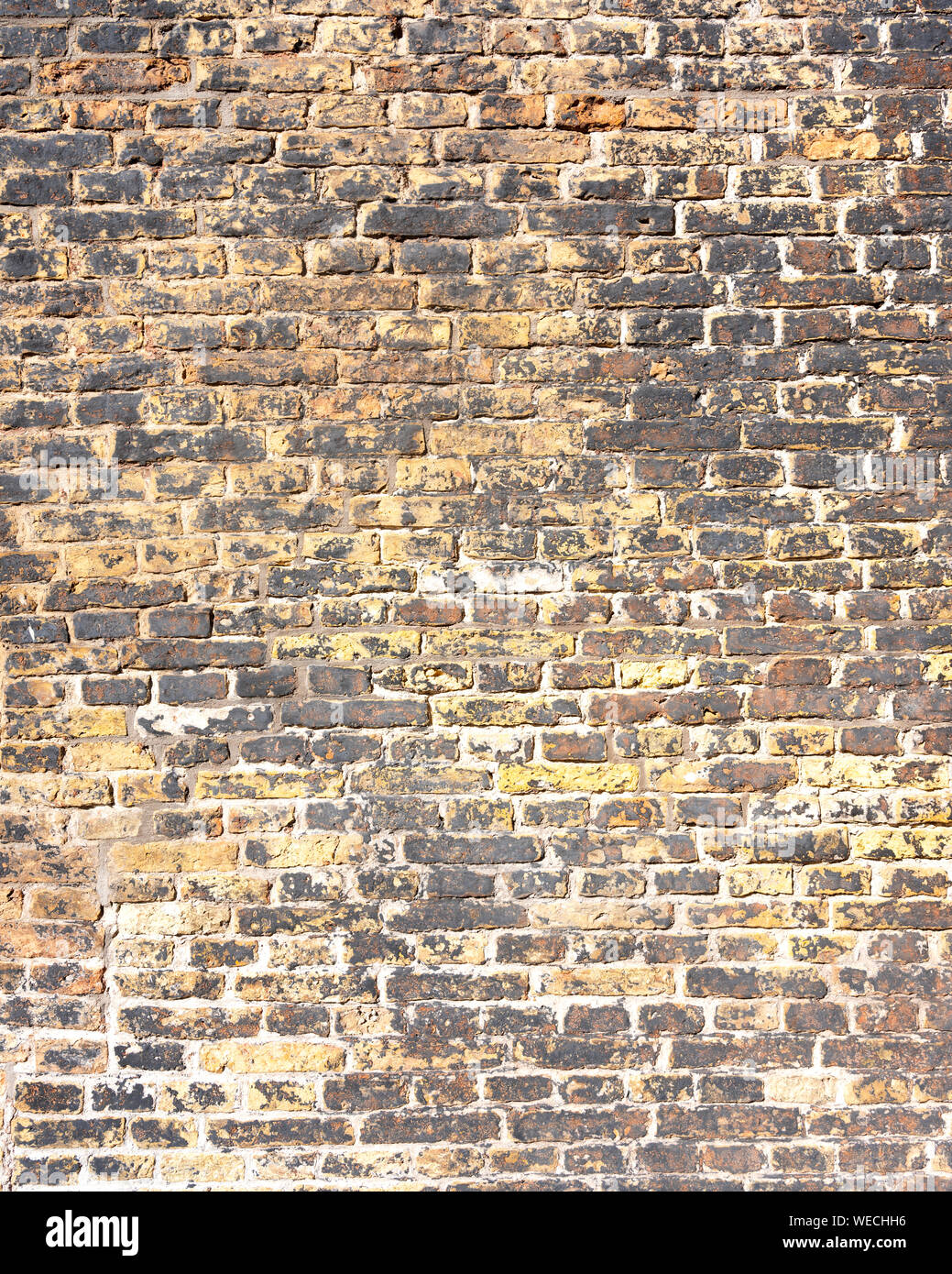 part of very old medieval brick wall in old dutch town Stock Photo - Alamy