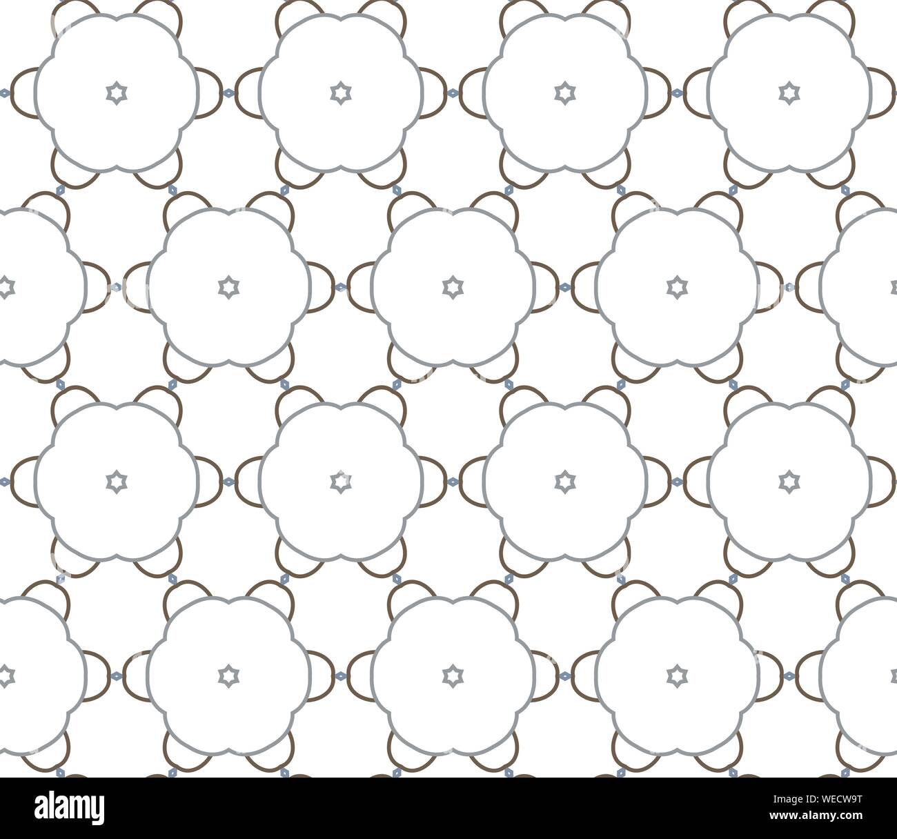 Geometric ornamental vector pattern. Seamless design texture Stock ...
