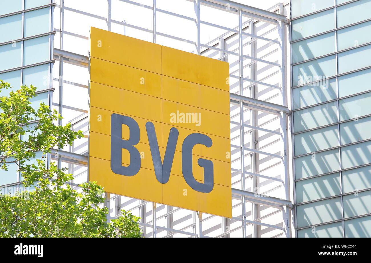 BVG Berlin transport company Berlin Germany Stock Photo - Alamy