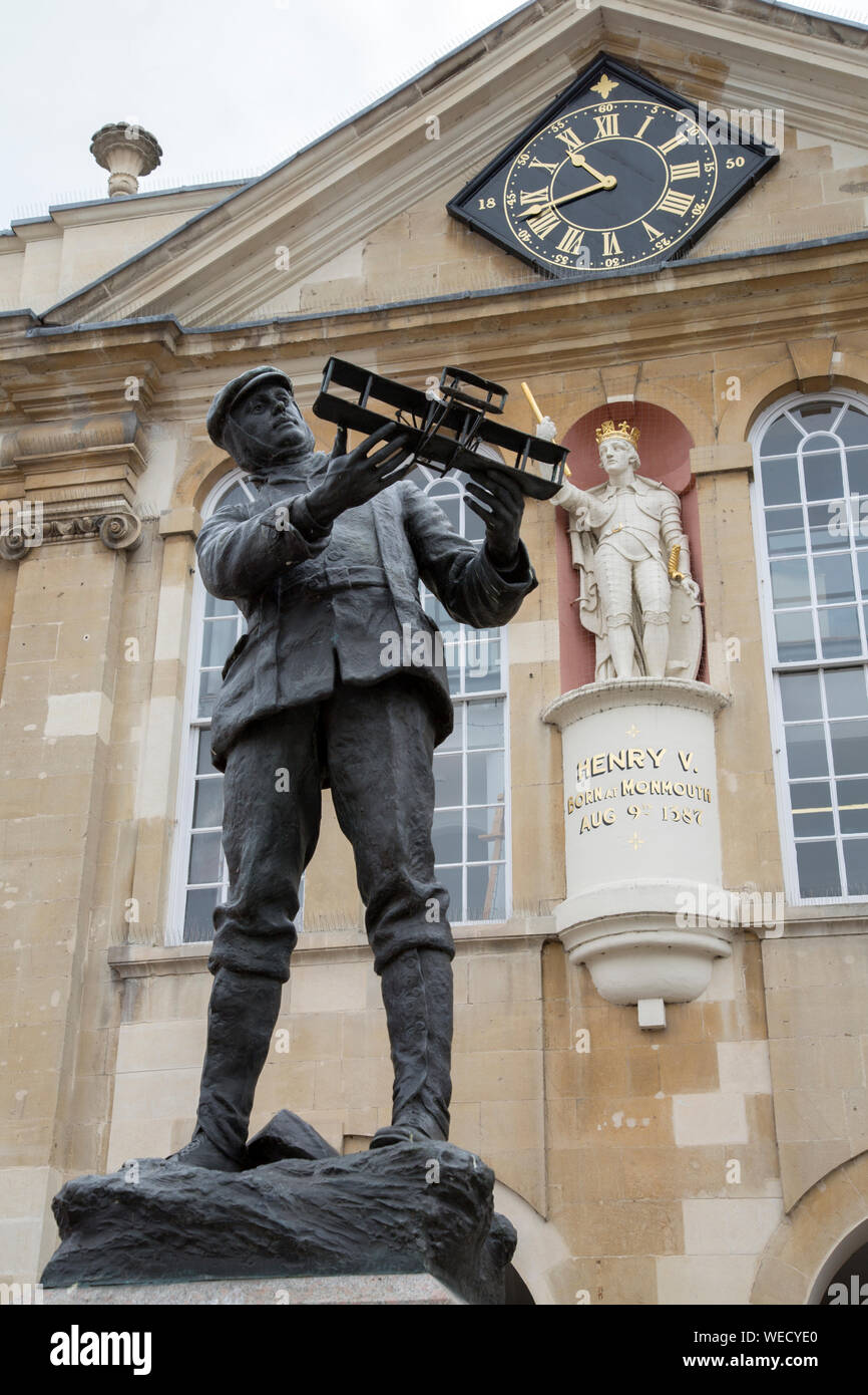 Statue of charles rolls at shire hall hi-res stock photography and ...