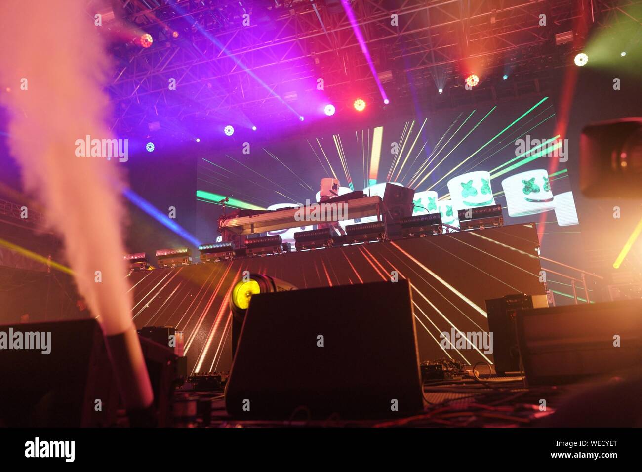 New York, NY, USA. 29th Aug, 2019. Marshmello in attendance for Z100 ...