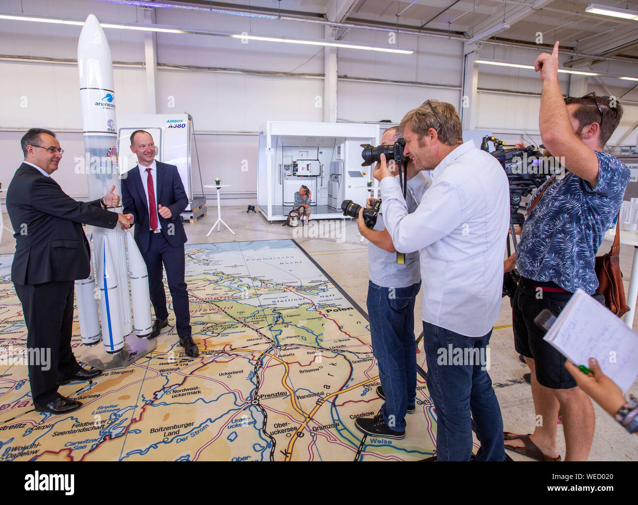 30 August 2019, Mecklenburg-Western Pomerania, Rostock: Martin ...