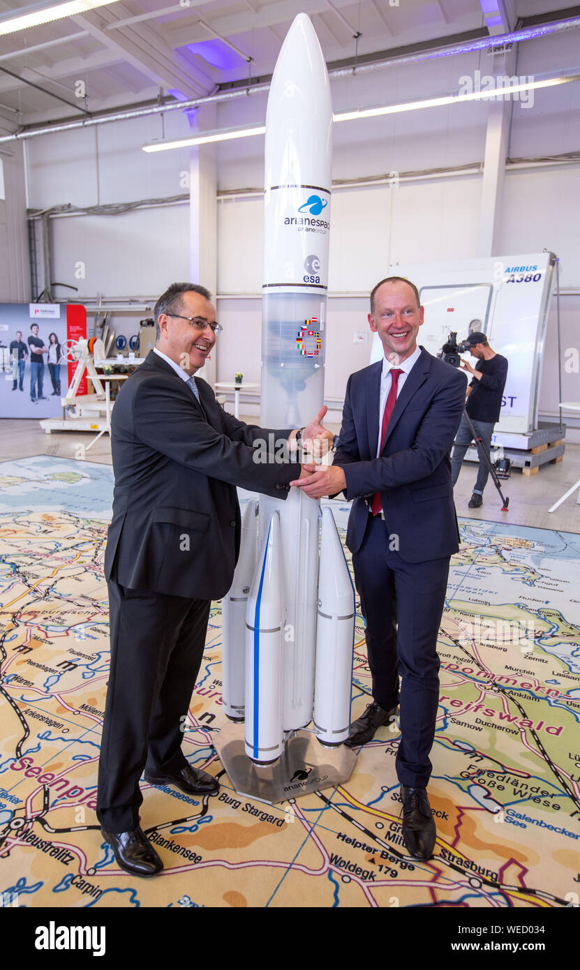 Rostock map hi-res stock photography and images - Alamy