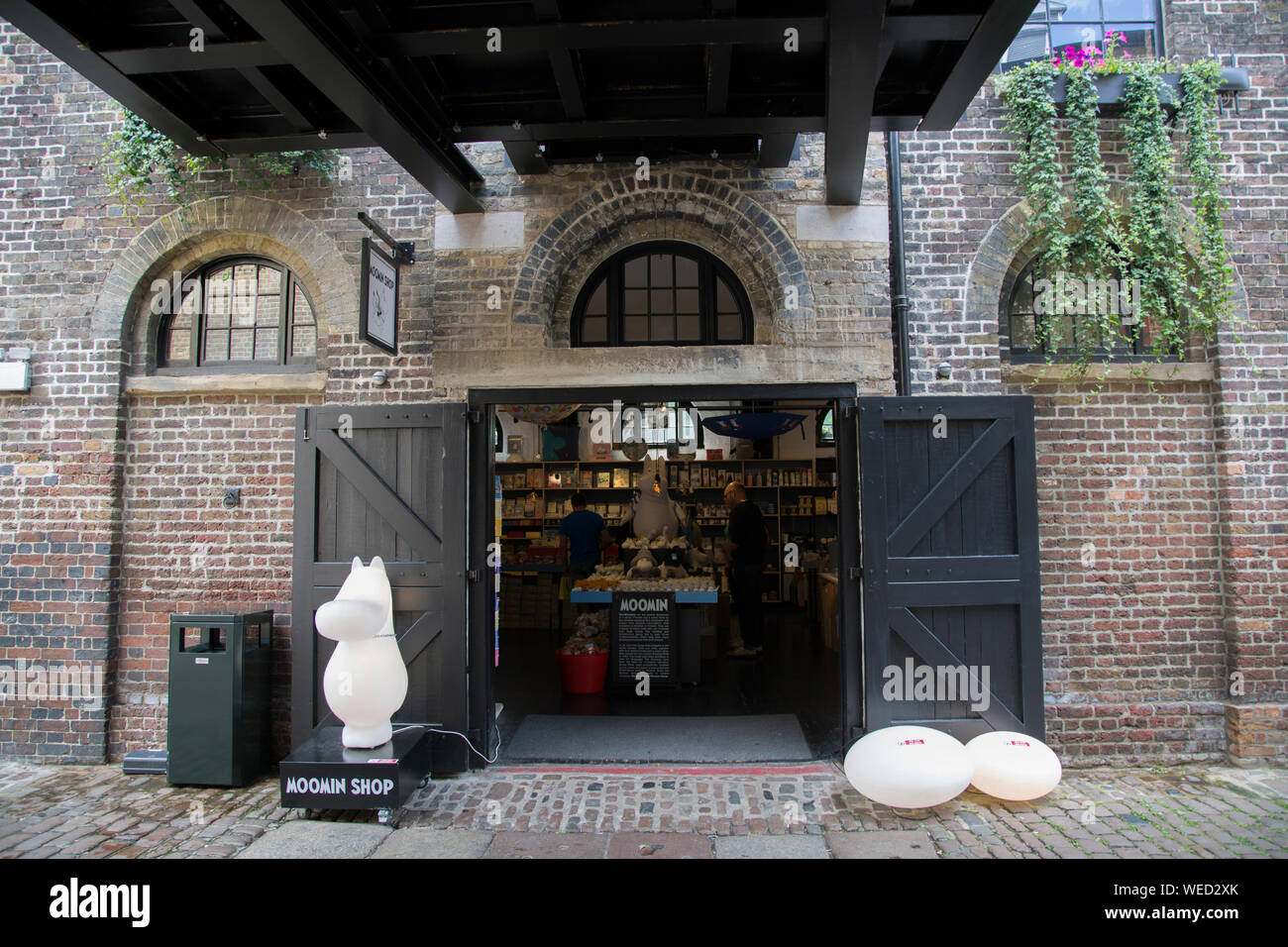 Moomin Shop, Camden Town Market, London, England, UK Stock Photo - Alamy