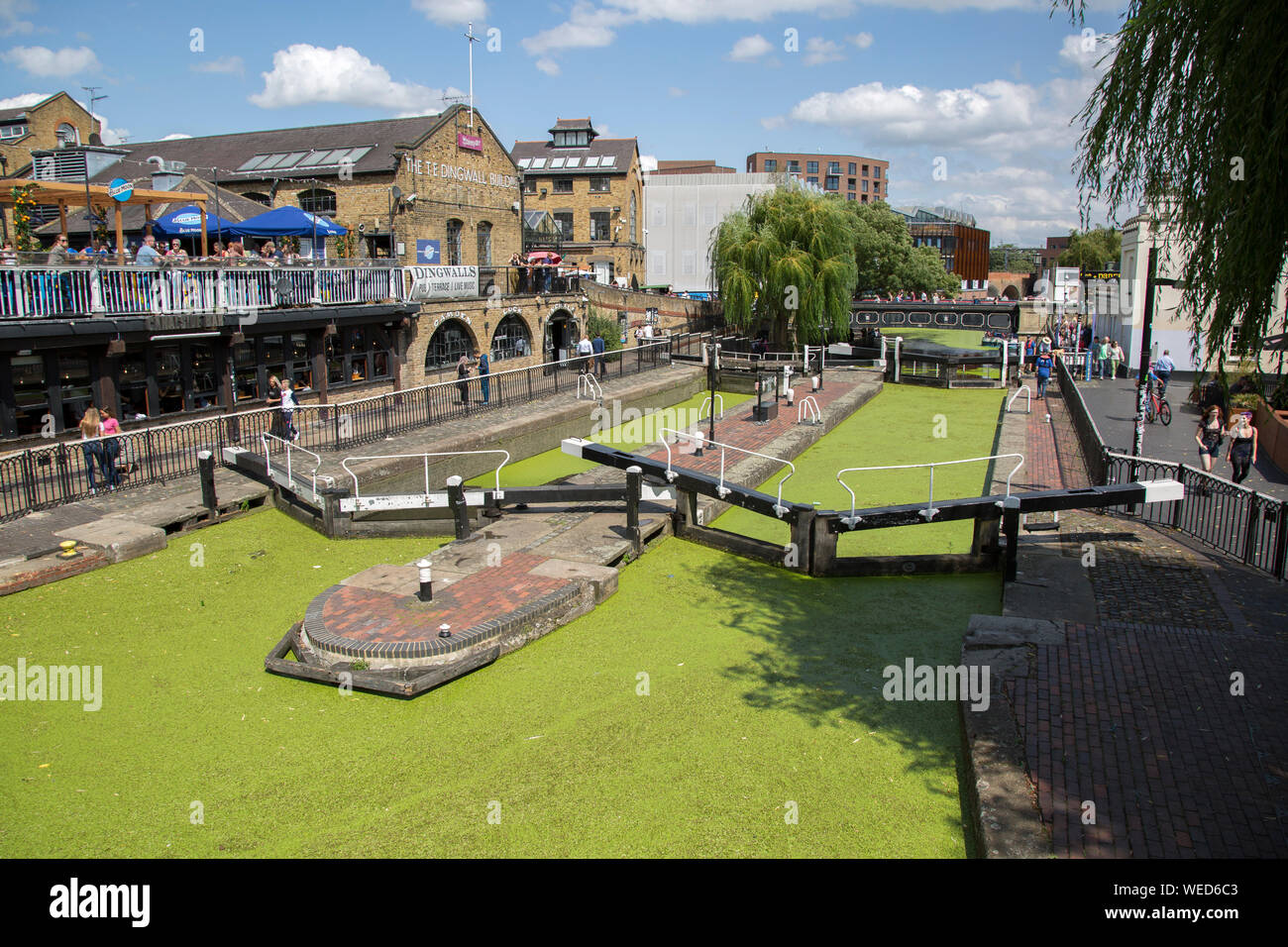 Dingwall Building; Hamstead Road Lock; Camden Town; London; England; UK ...