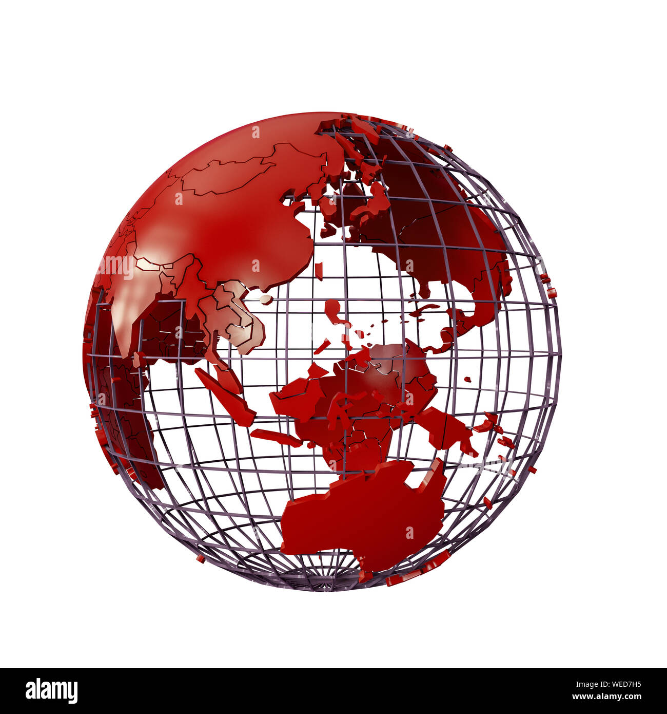 Red Globe Logo Png