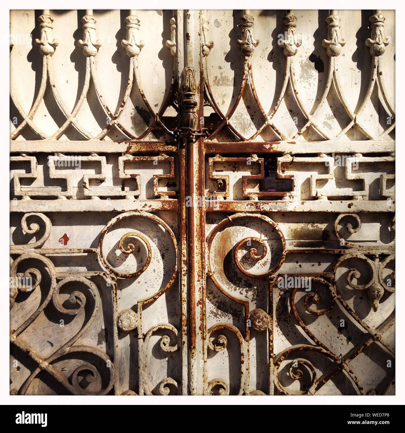The closed gate or barbary gate Cut Out Stock Images & Pictures - Alamy