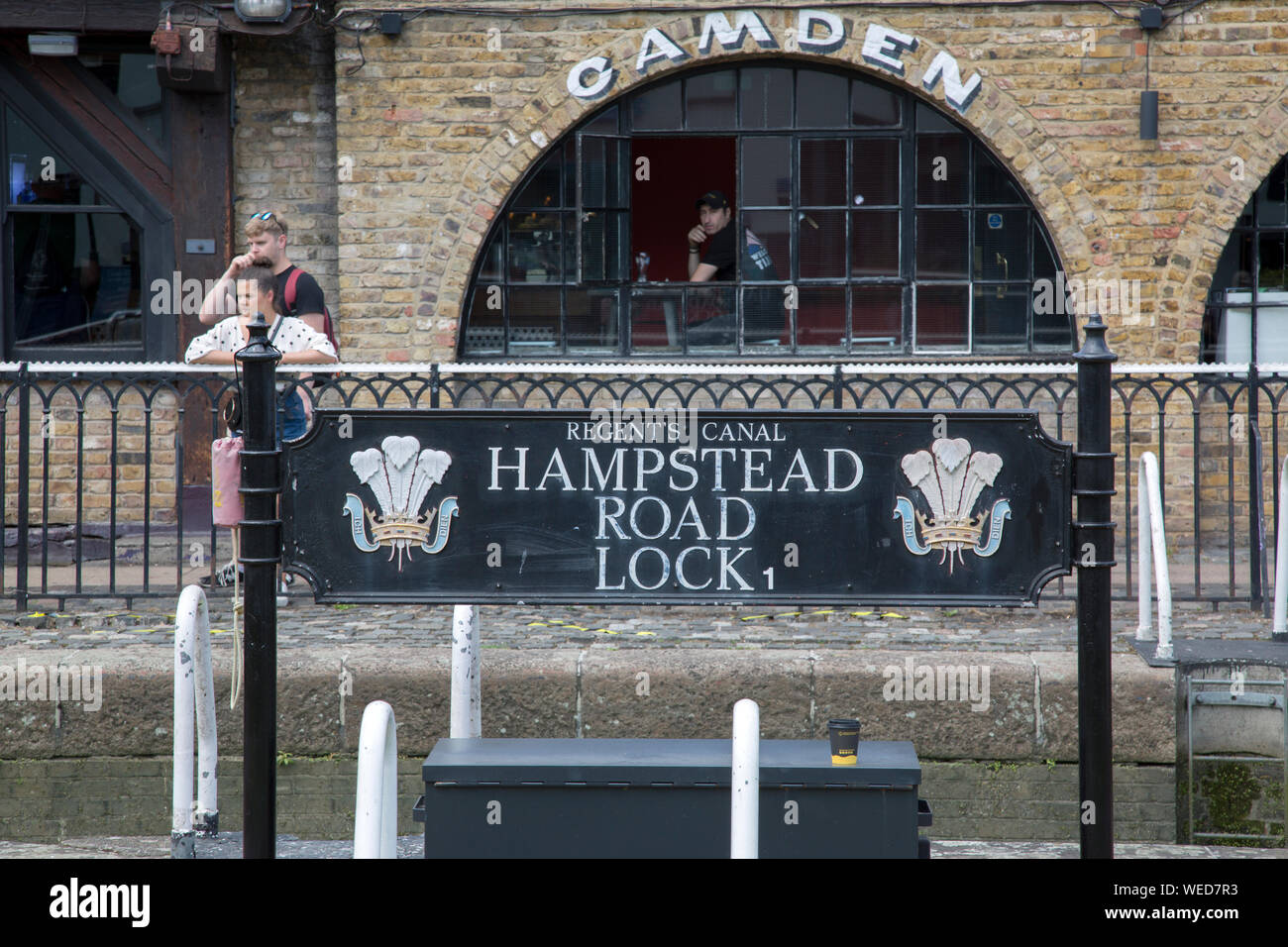 Dingwall Building; Hamstead Road Lock; Camden Town; London; England; UK ...