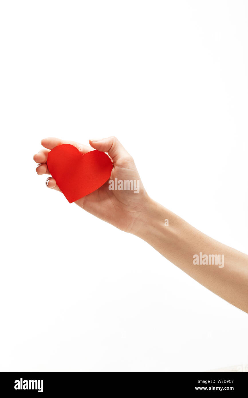 Hand over heart hi-res stock photography and images - Alamy