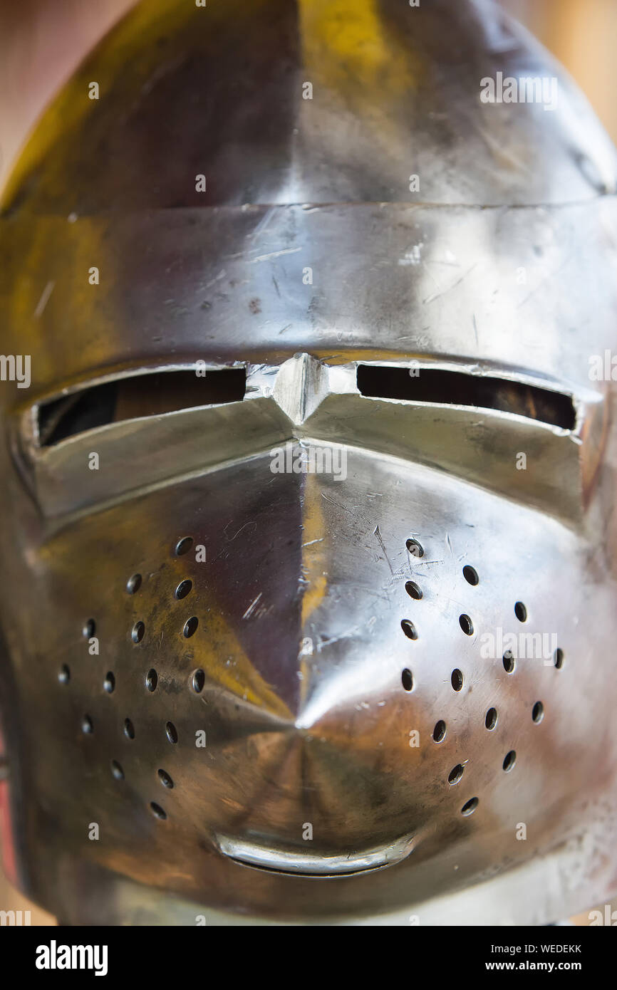 Shiny Metal Helmet High Resolution Stock Photography and Images - Alamy