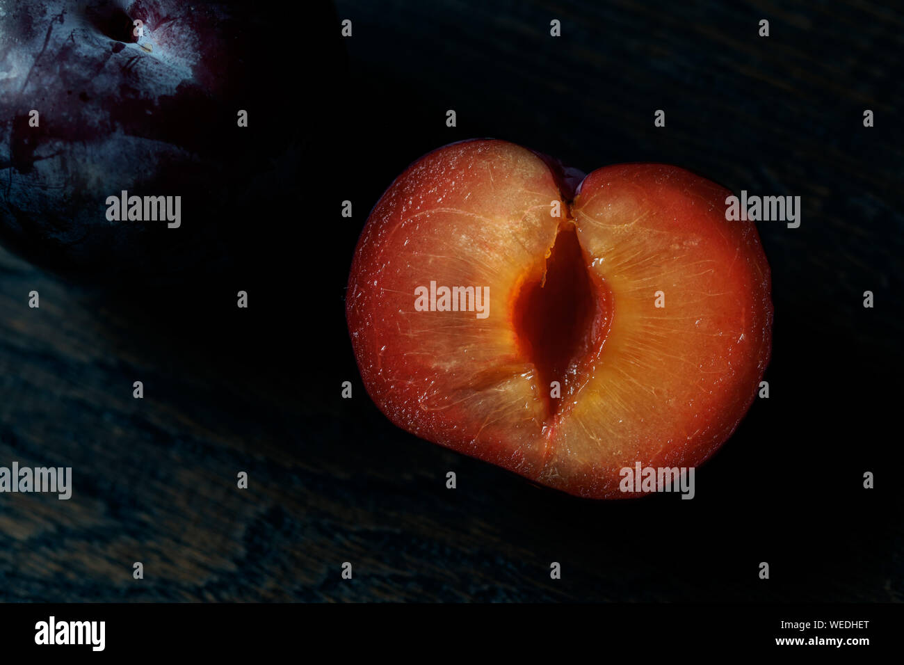 Cross Section Plum High Resolution Stock Photography and Images - Alamy