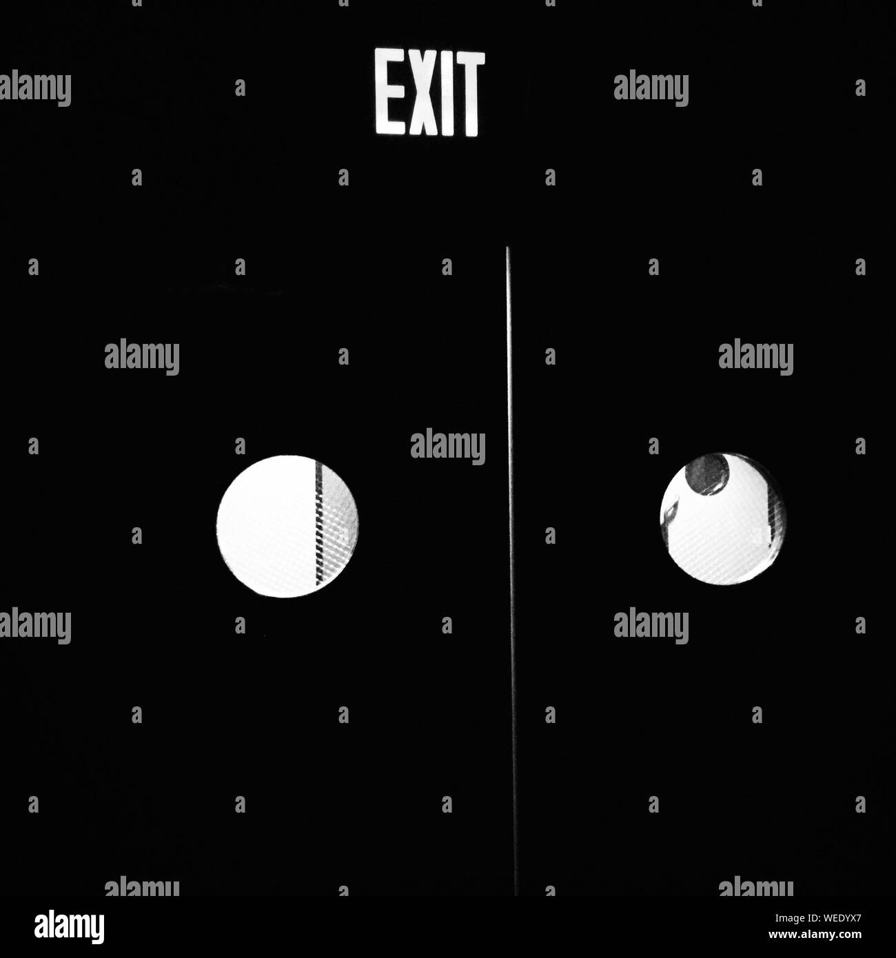 Exit Door Sign High Resolution Stock Photography and Images - Alamy