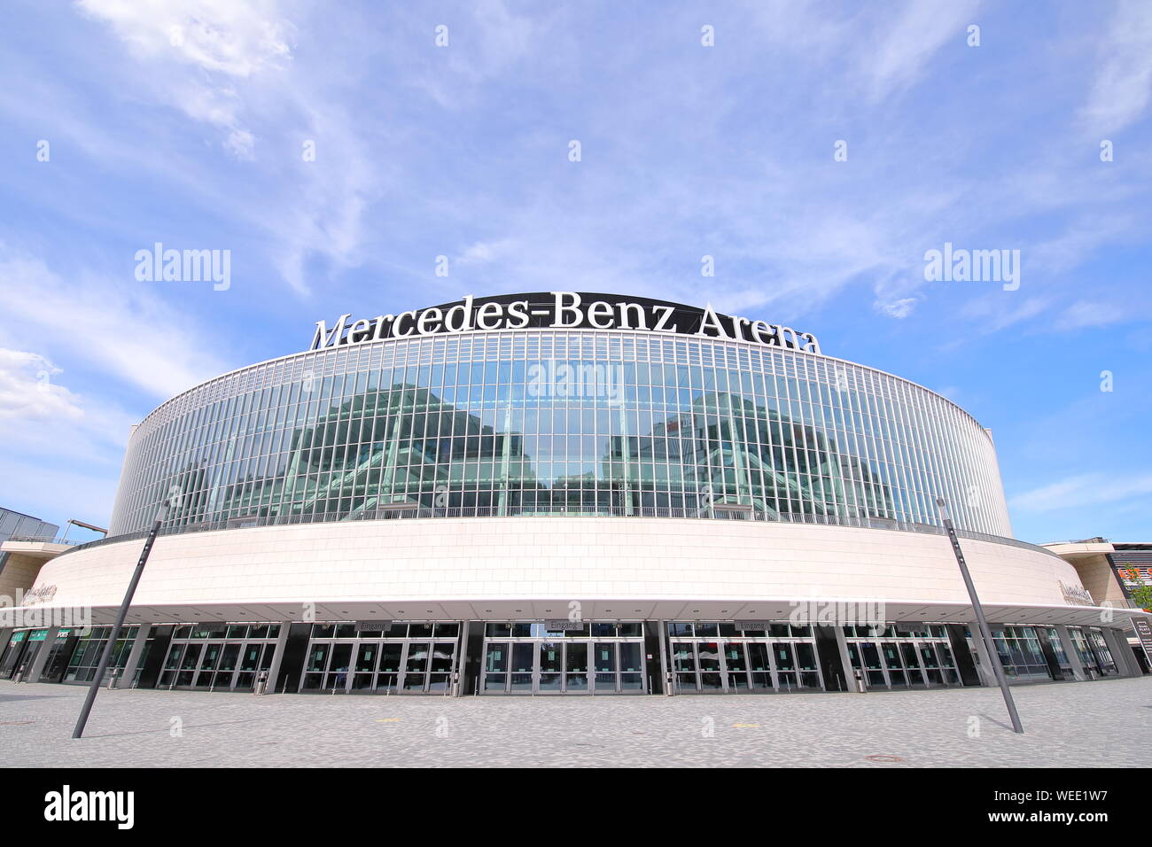 Mercedes Benz Arena Berlin Germany Stock Photo - Alamy
