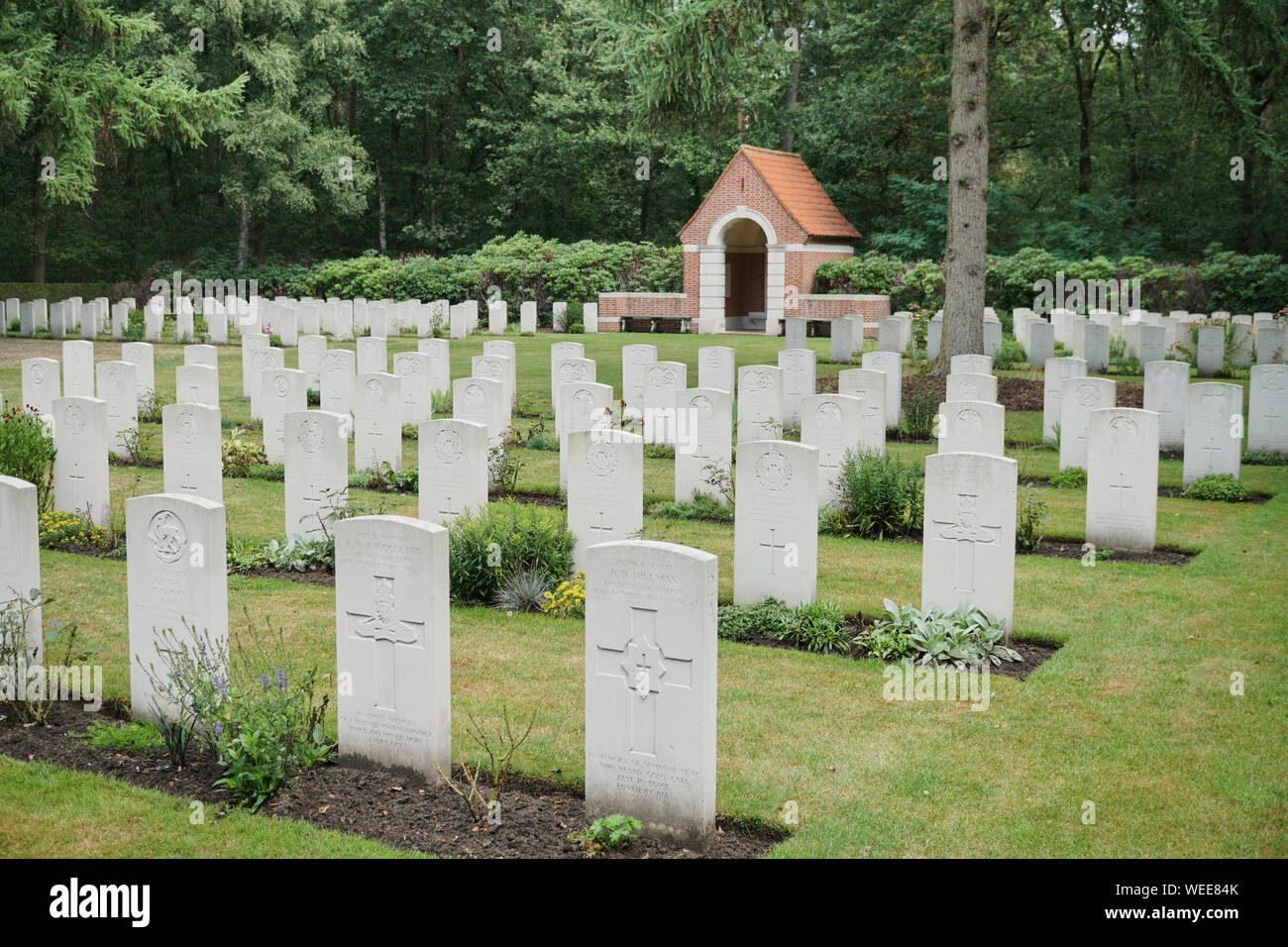 Overloon War Cemetery Netherlands Stock Photo - Alamy