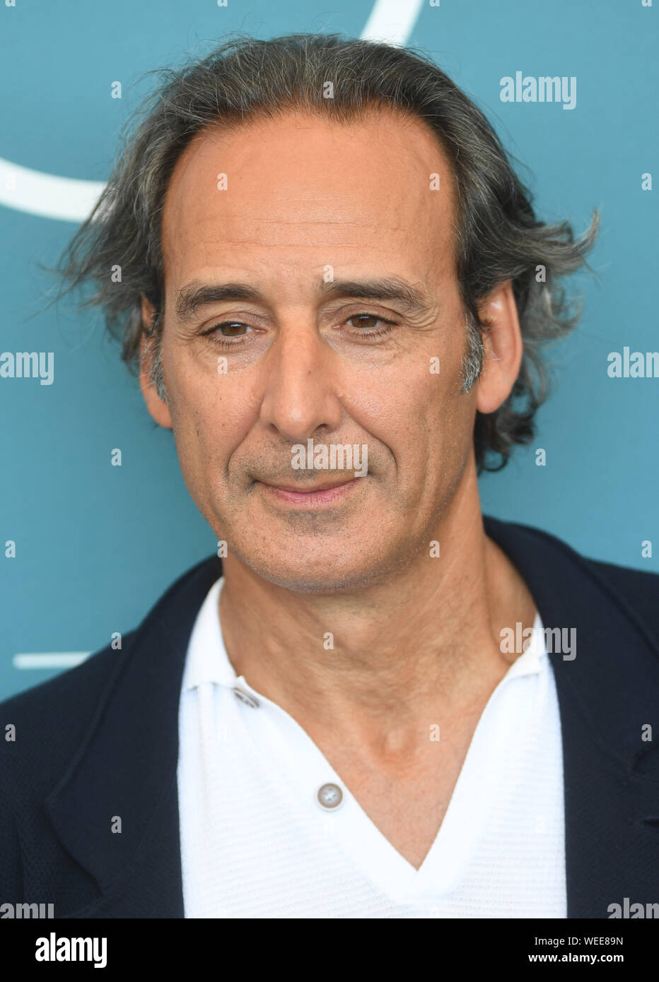 French composer Alexandre Desplat attends a photo call for J'Accuse at ...