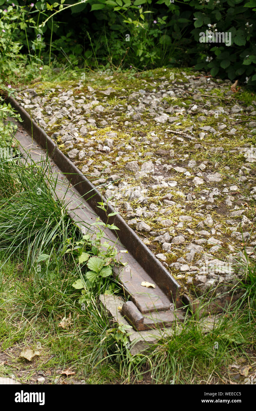 Brinmore Tramroad, historic part of the Taff Trail in the Brecon ...