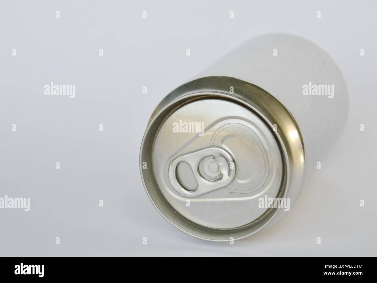 aluminum can on white background Stock Photo - Alamy