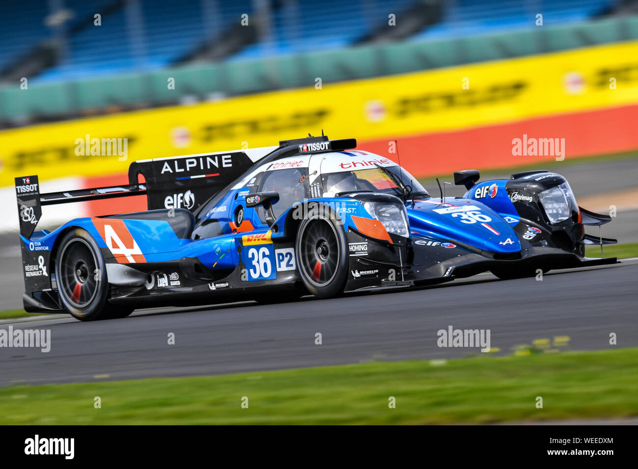 TOWCESTER, UNITED KINGDOM. 30th Aug, 2019. Team SIGNATECH ALPINE ELF ...