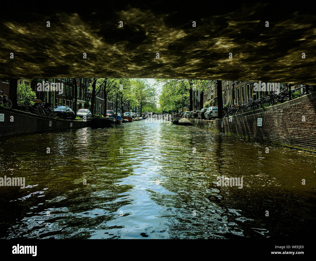Amsterdam, Holland, The Netherlands - canal Stock Photo - Alamy