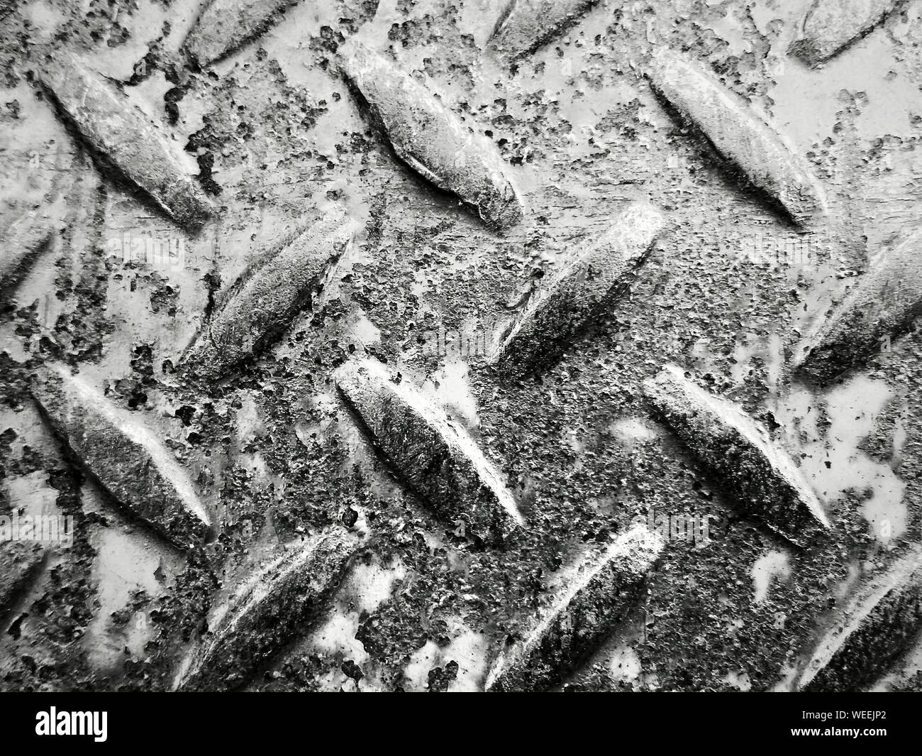 Old diamond plate hi-res stock photography and images - Alamy