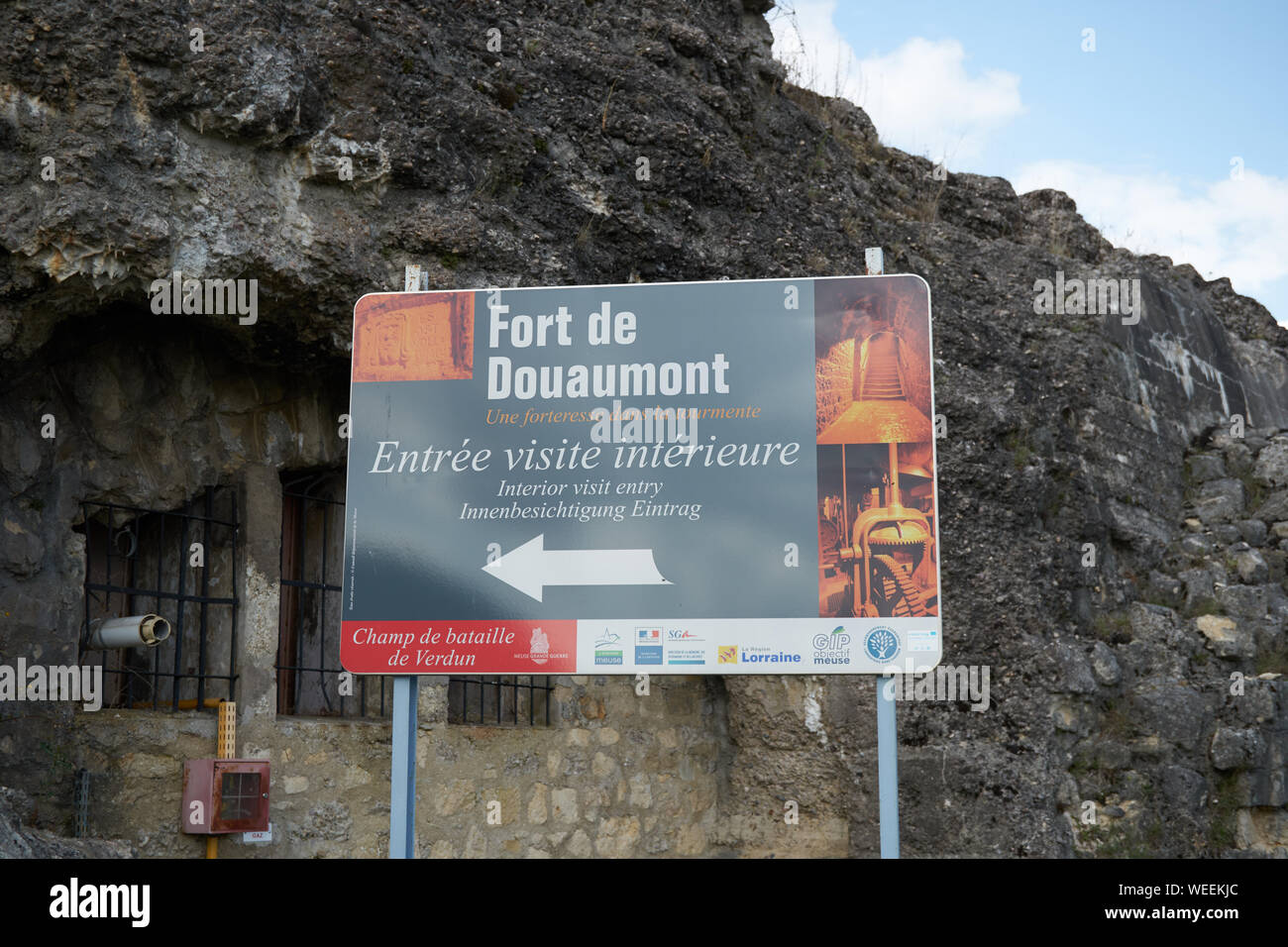 Fort de Douaumont near Verdun. France Stock Photo - Alamy