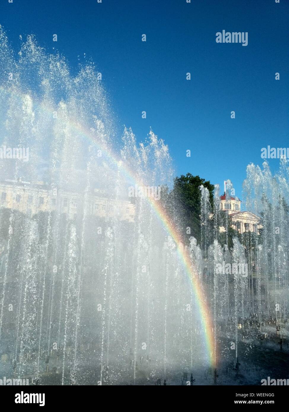Rainbow over water hi-res stock photography and images - Alamy
