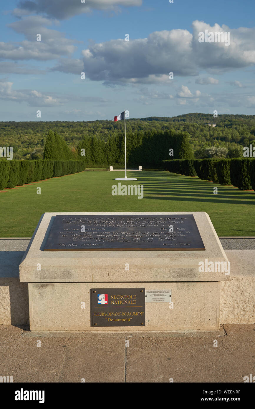 Douaumont national cemetery hi-res stock photography and images - Alamy