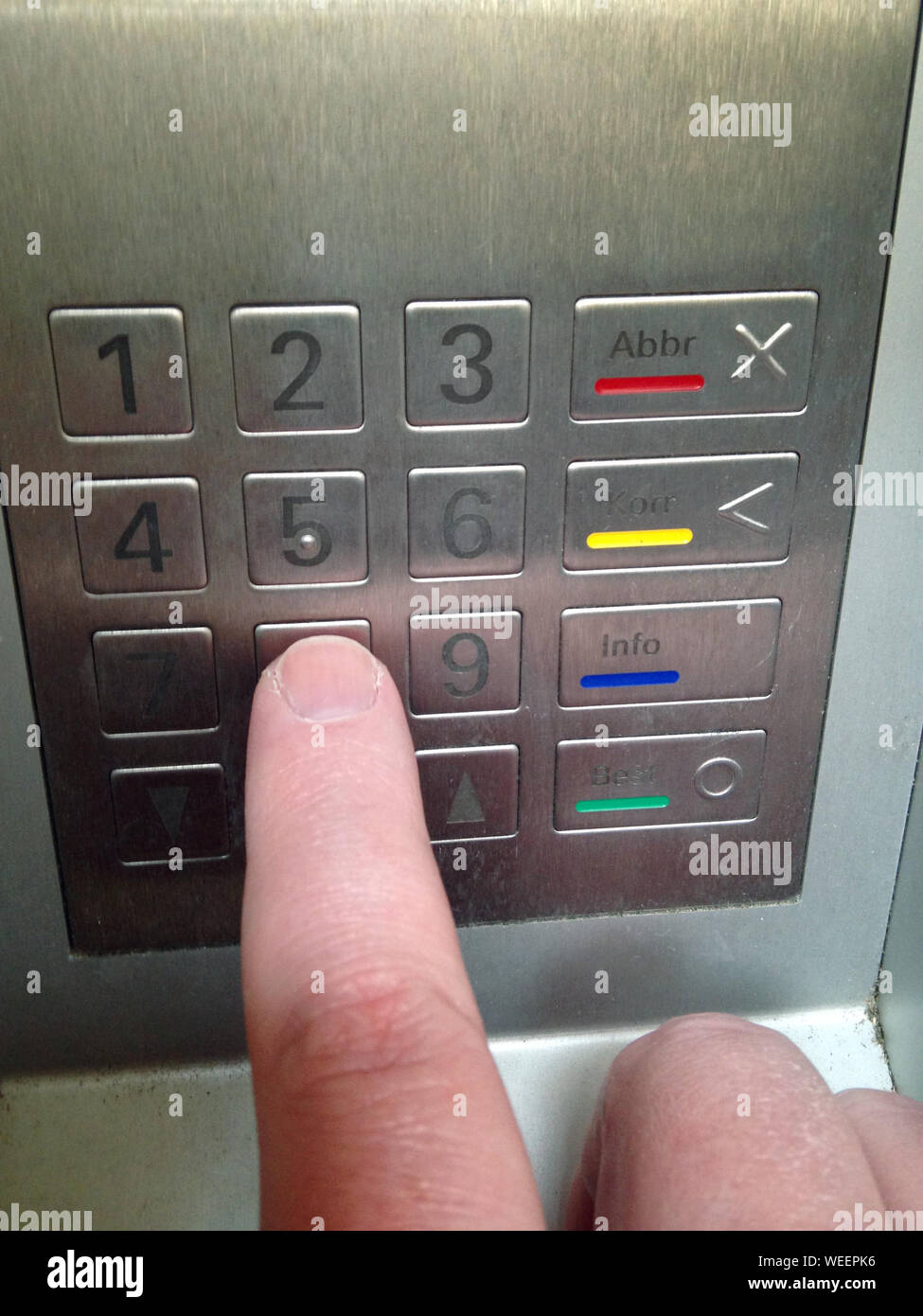 Atm Keypad High Resolution Stock Photography and Images - Alamy