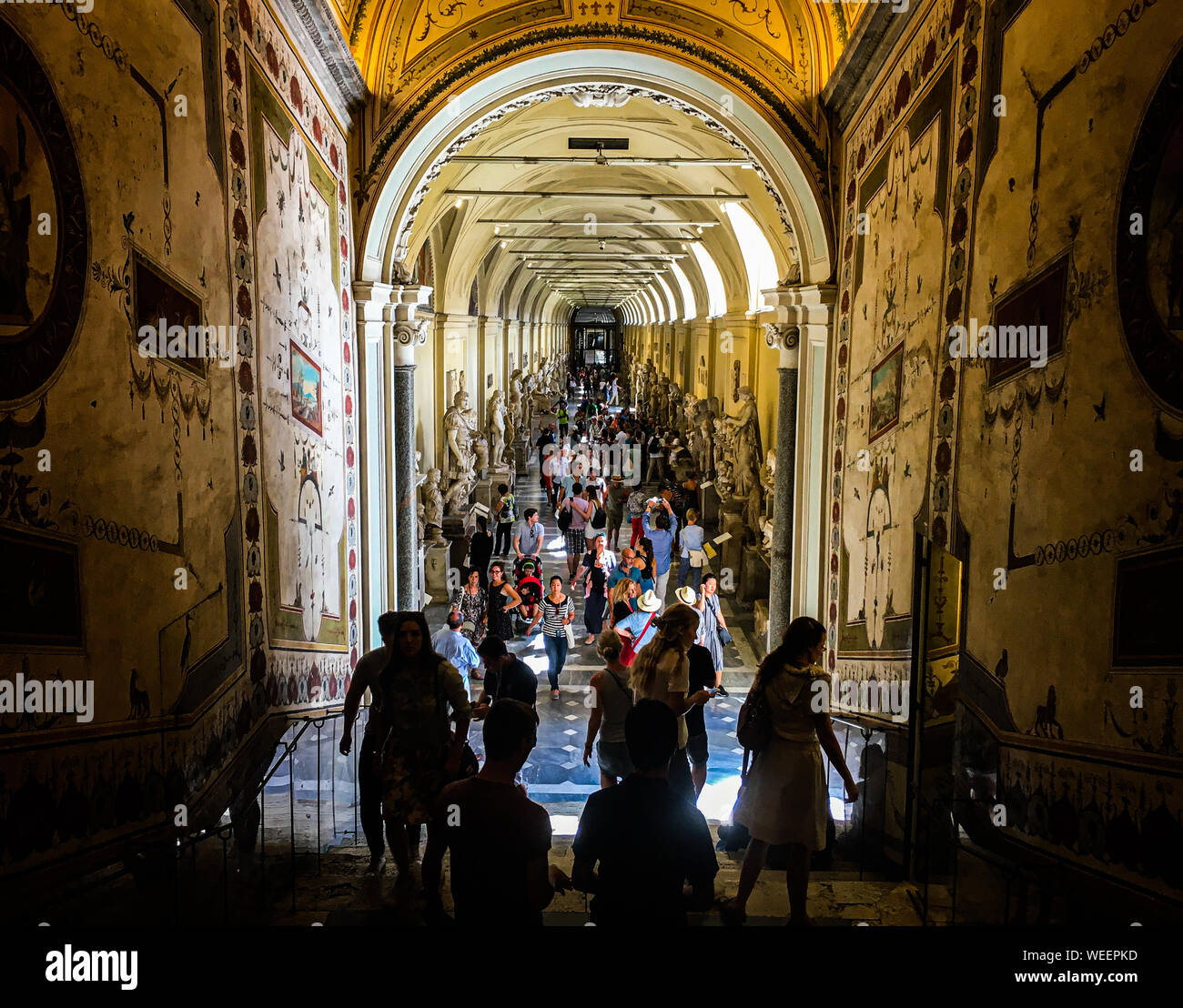 Rome, Italy - the Vatican - art and people Stock Photo - Alamy