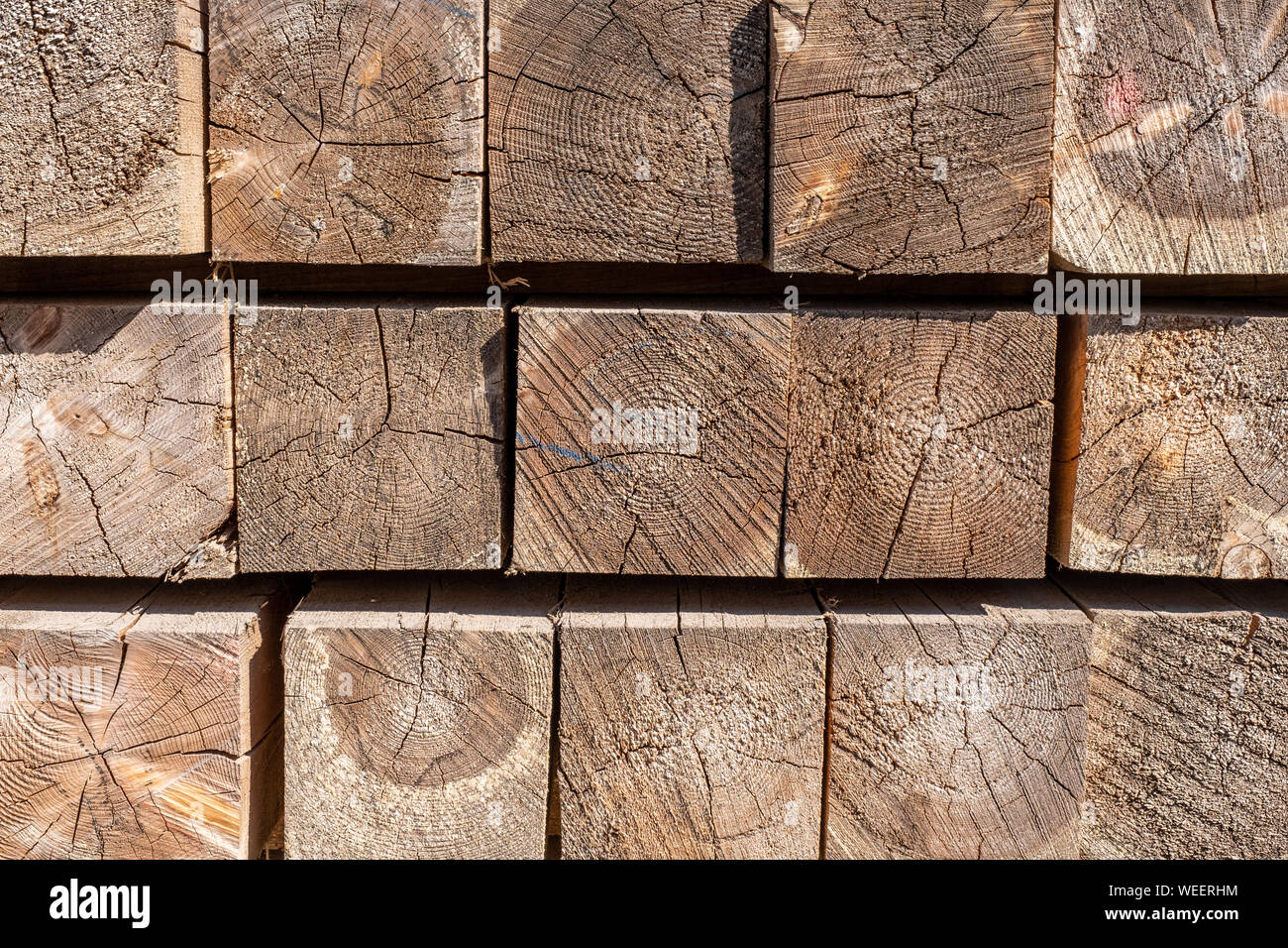Texture square wooden bars hi-res stock photography and images - Alamy