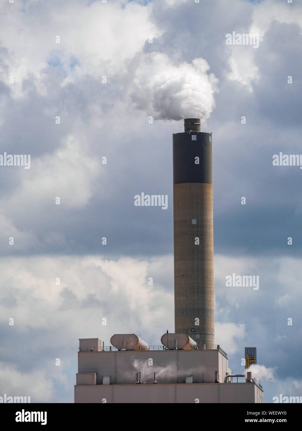 Coal-fired powerplant, Springfield, Illinois Stock Photo - Alamy