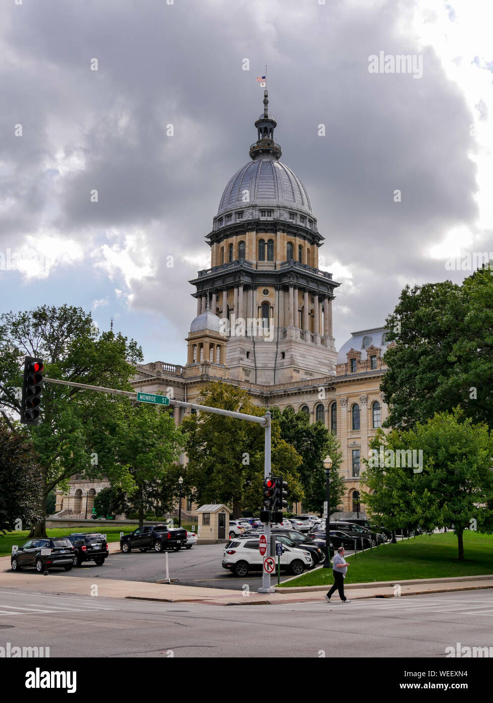 Illinois State Capitol Building. Springfield, Illinois Stock Photo - Alamy