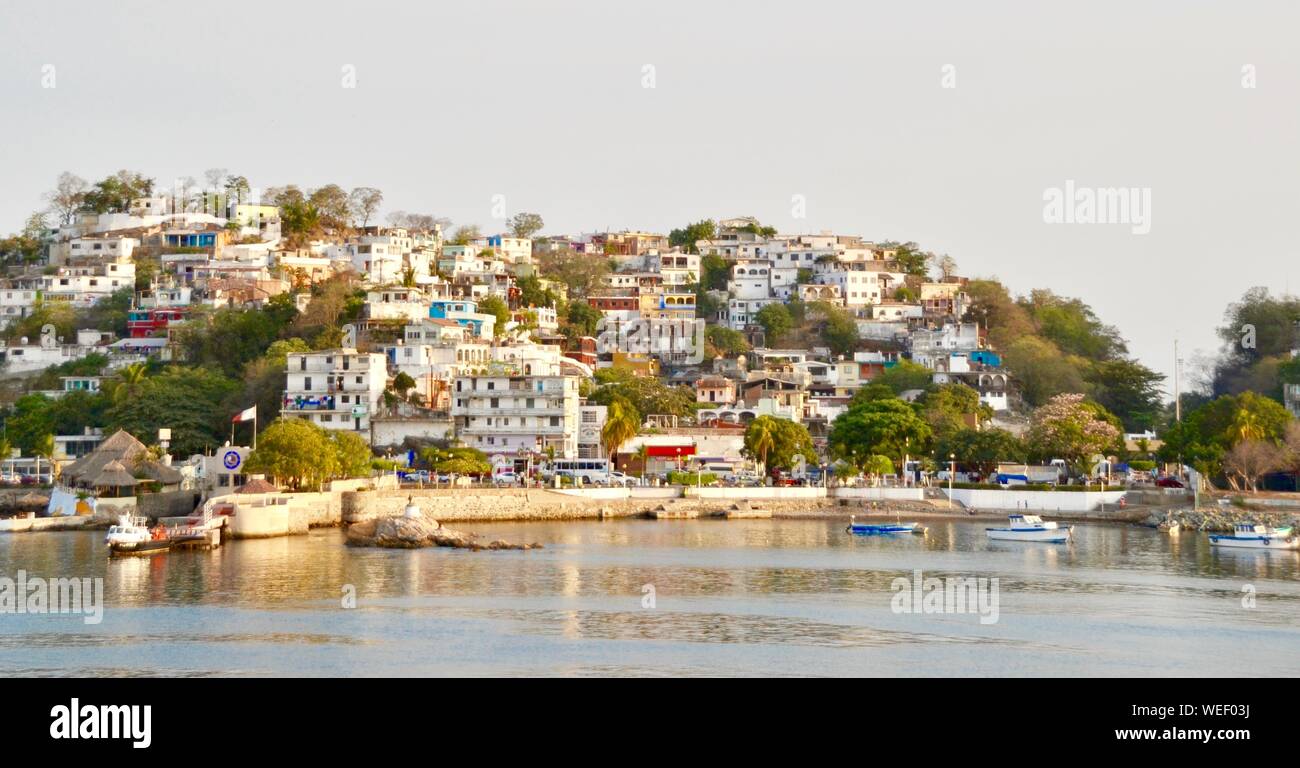 Manzanillo Mexico Waterfront Stock Photo - Alamy