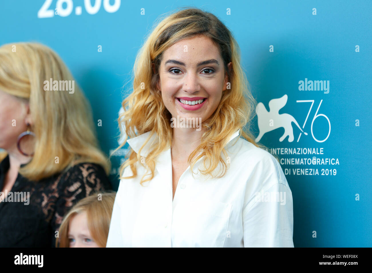 VENICE, ITALY - AUG 28: Manon Clavel attends the La Verite photocall ...